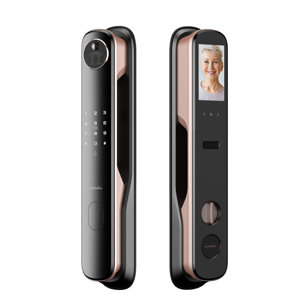 arpha 智能生活 - M1 Ultra 3D人臉識別靜音智慧電子鎖